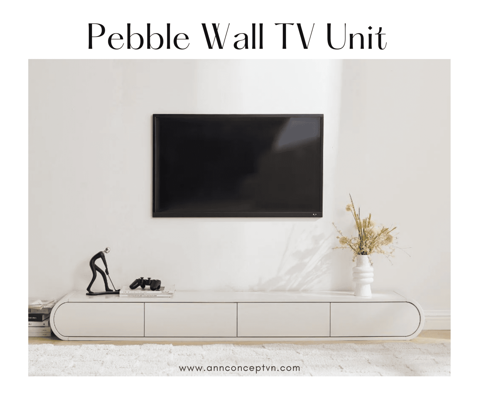 PEBBLE TV/CONSOLE CABINET – Tủ TV/Console Pebble – AnnConcept